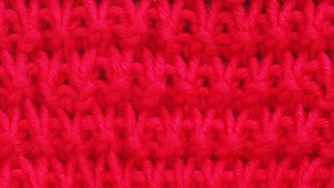 简单的搓板针中加个滑针竟能织出这样立体感十足的花样!