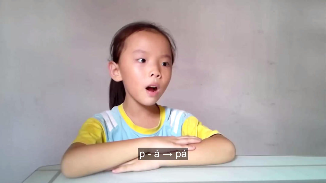 b p m f与单韵母拼读