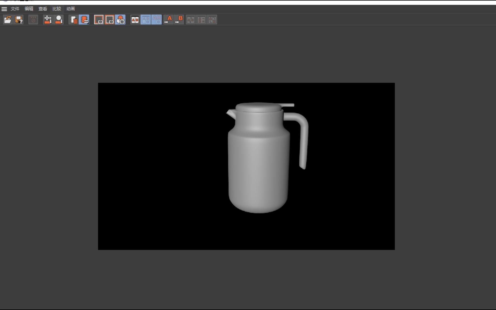 C4D建模水壶学习打卡