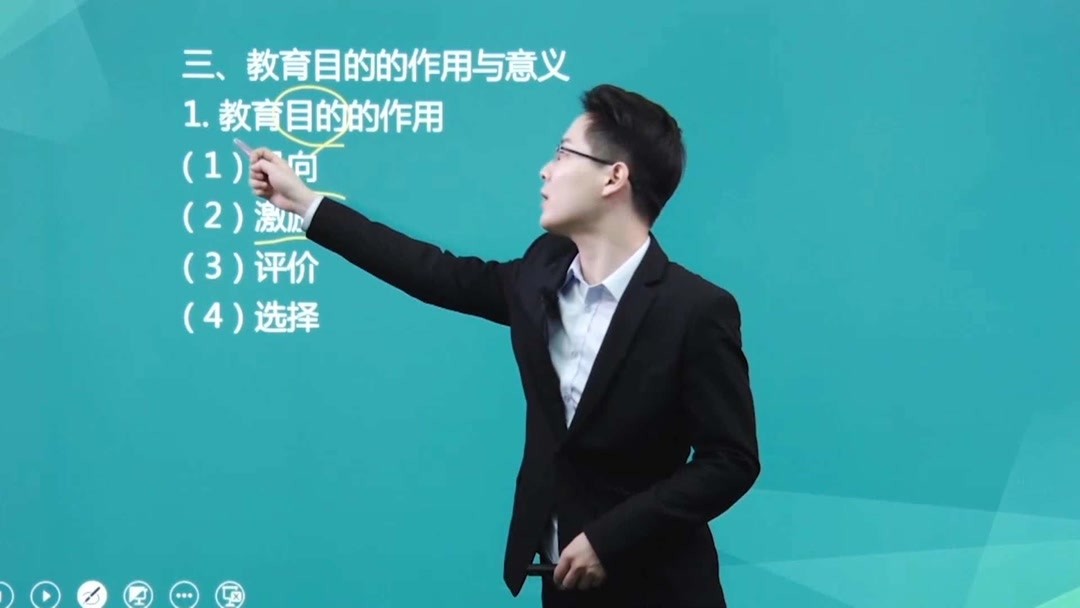 015对啊网教师资格证-教育教学知识与能力-教育目的概述