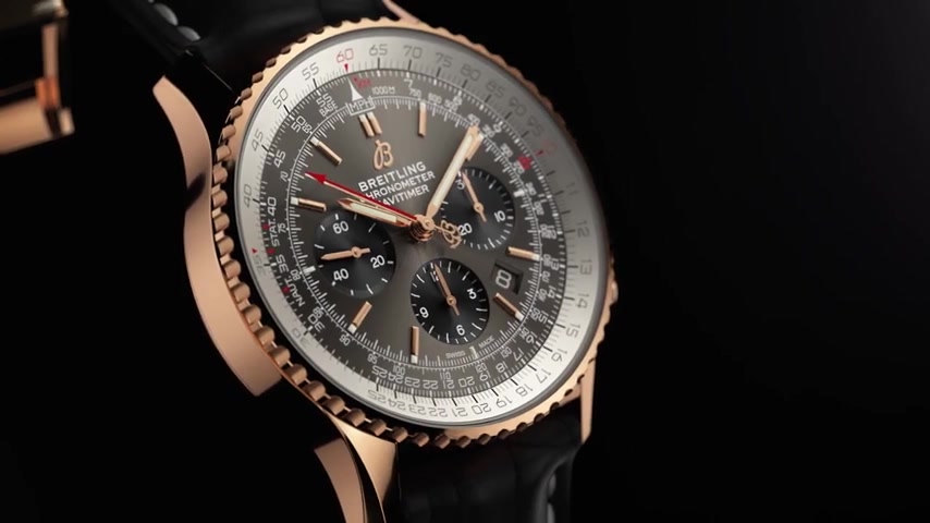 『鉴赏』Breitling 百年灵 航空计时1 B03双追针腕表