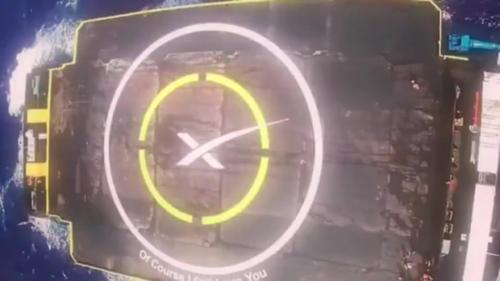SpaceX的火箭回收技术,将波音747长度的火箭,降落在无人船上!