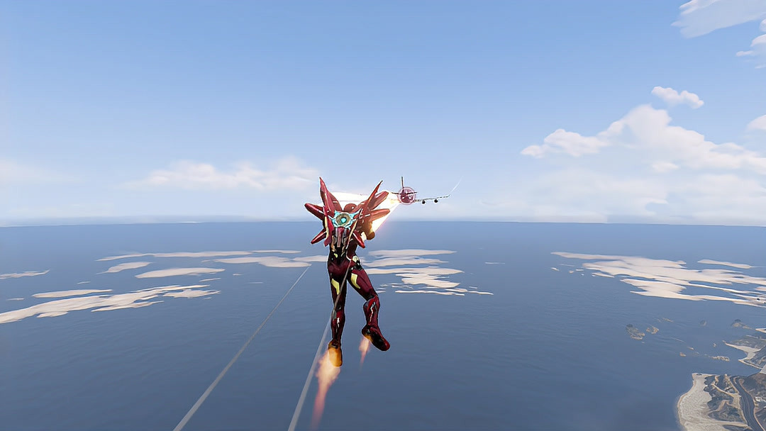 钢铁侠模拟器：钢铁侠装甲 装备了最新的激光武器 战斗力爆表增强