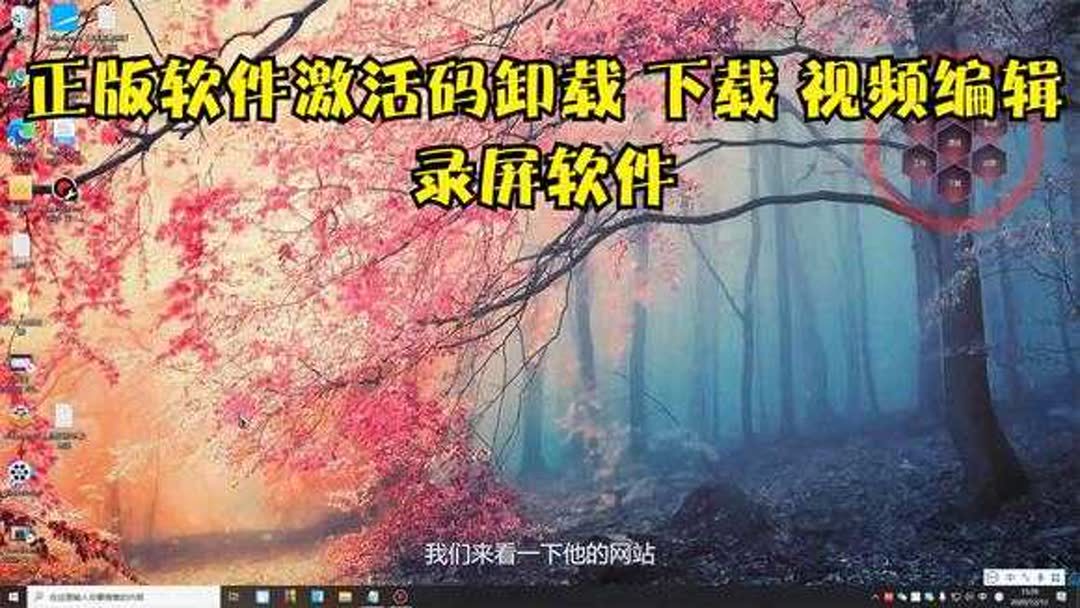 正版软件激活码 录制 卸载 剪辑 下载