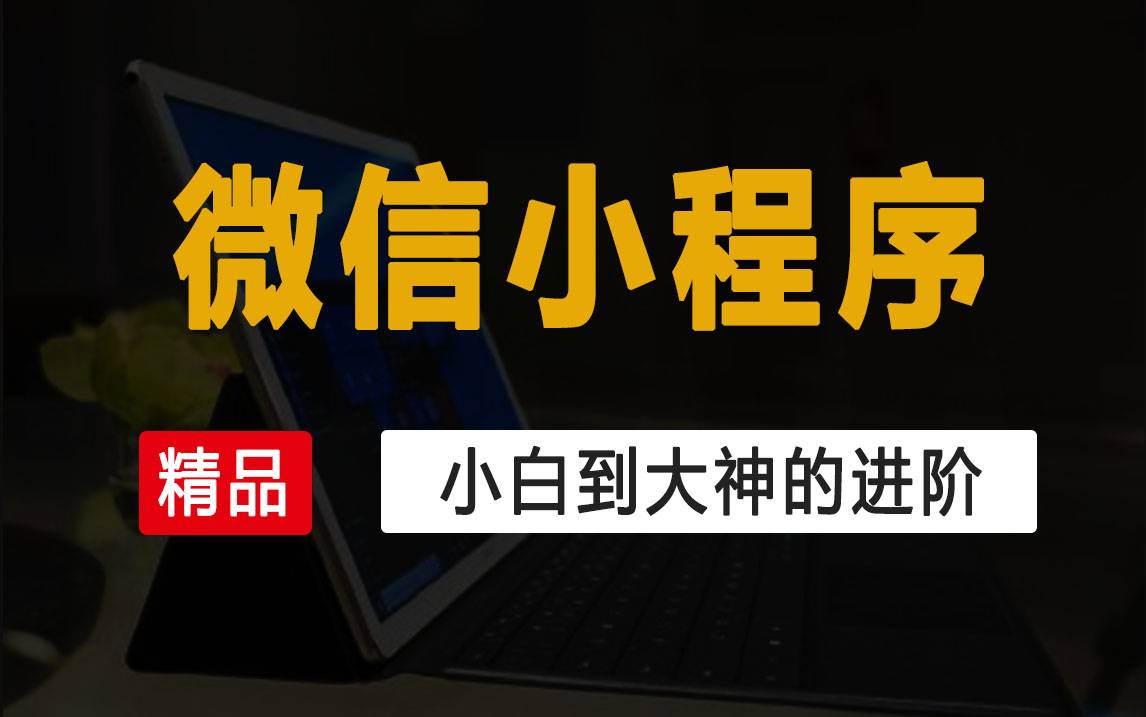 【精品】15天学会 Python+微信小程序实战开发(全套课程)