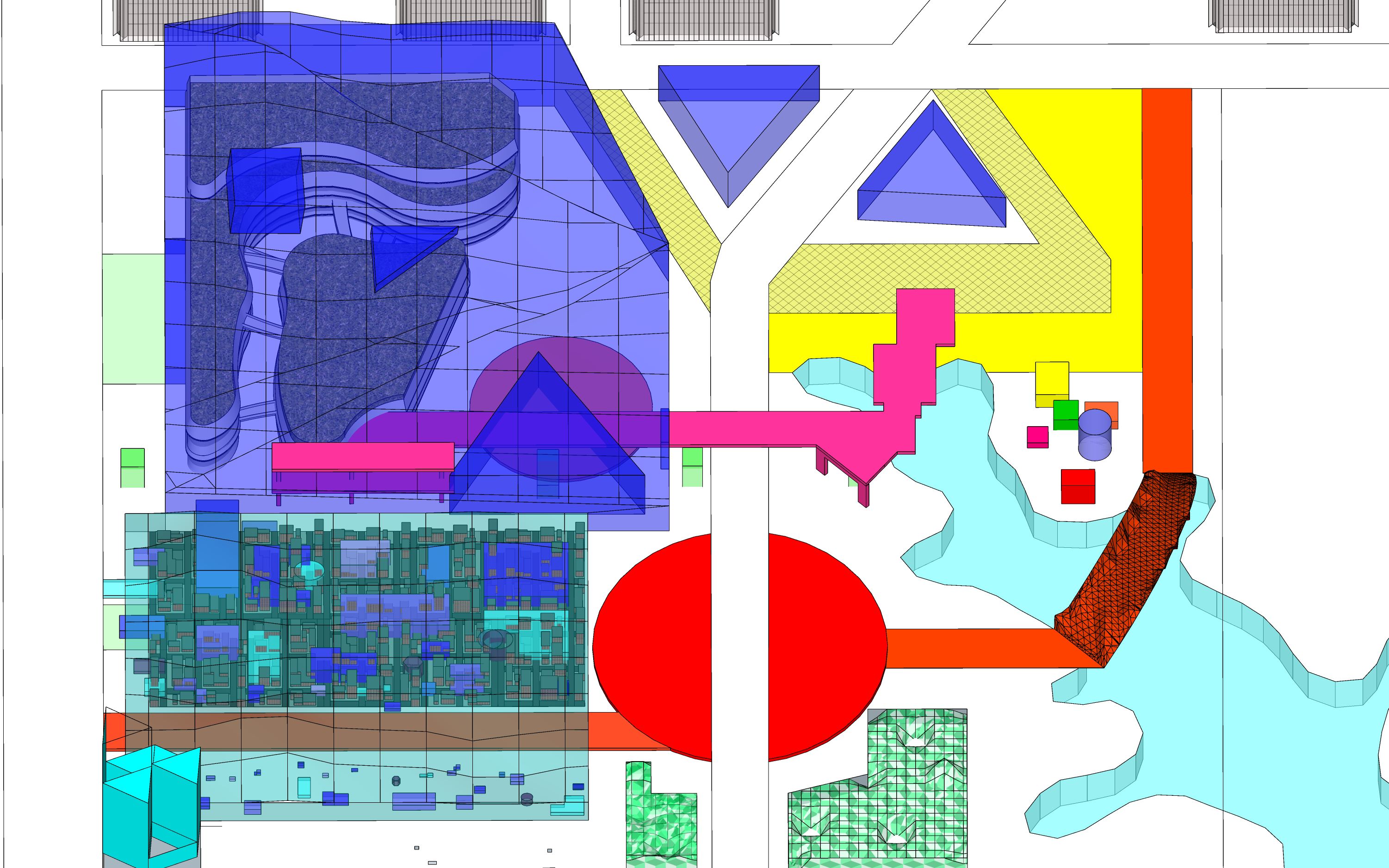 回顾!城市设计作业概念草图手绘录像
