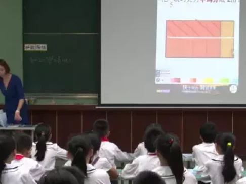 北师大版小学五年级数学下册五分数除法分数除法(一)-王老师(配视频...