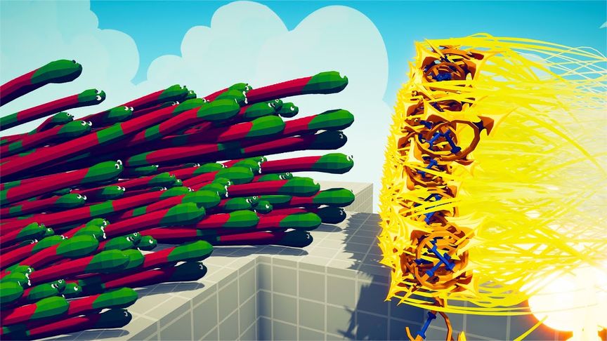 30x 泰坦巨蟒 vs 众神 - 全面战争模拟器Tabs