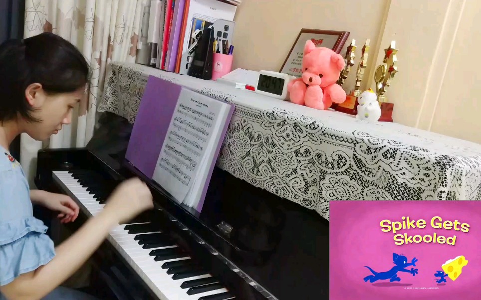 钢琴演奏迪士尼经典动画片《猫和老鼠》主题曲