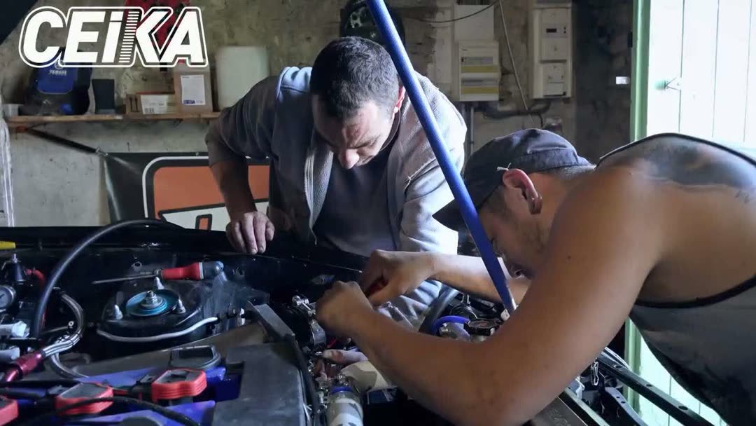 CEIKA刹车-车手现场解密丰田卡罗拉改装超强山地赛车