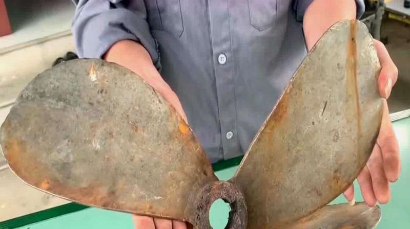 螺旋桨,桨叶断了还能这样修复,强度还能达到以前的效果吗