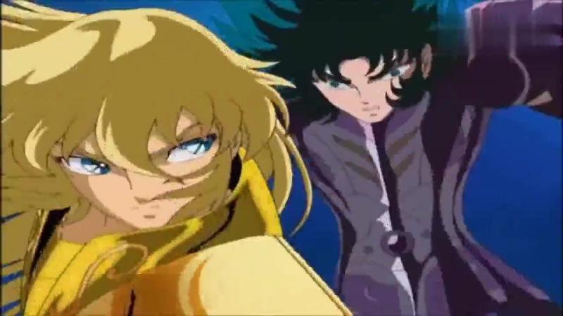 圣斗士星矢冥王篇沙加VS撒加、卡妙、修罗