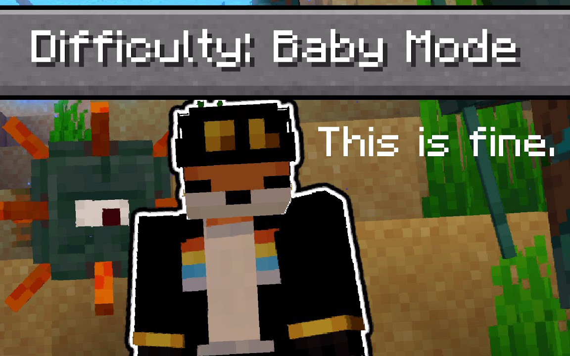 【中字Minecraft】宝宝模式!给婴儿打造最安全的MC世界!