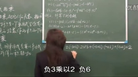 人教版初中数学8年级上名师辅导整式的乘法(二)