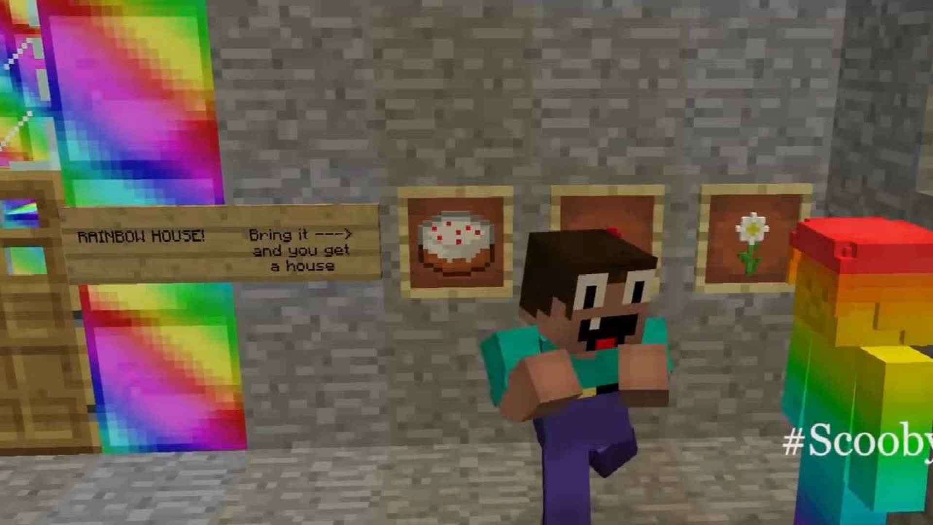 怪物学校动画:菜鸟故技重施,再次偷走了大兵的蛋糕