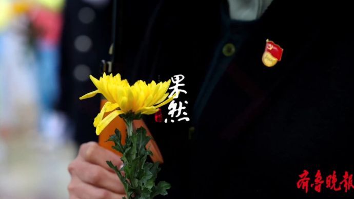 果然视频|济南社会各界祭扫“四五烈士” 汲取奋进力量