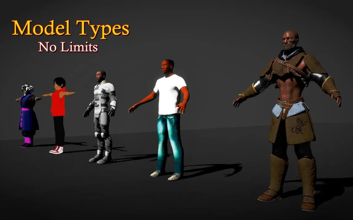 Blender中建模与骨骼绑定教学