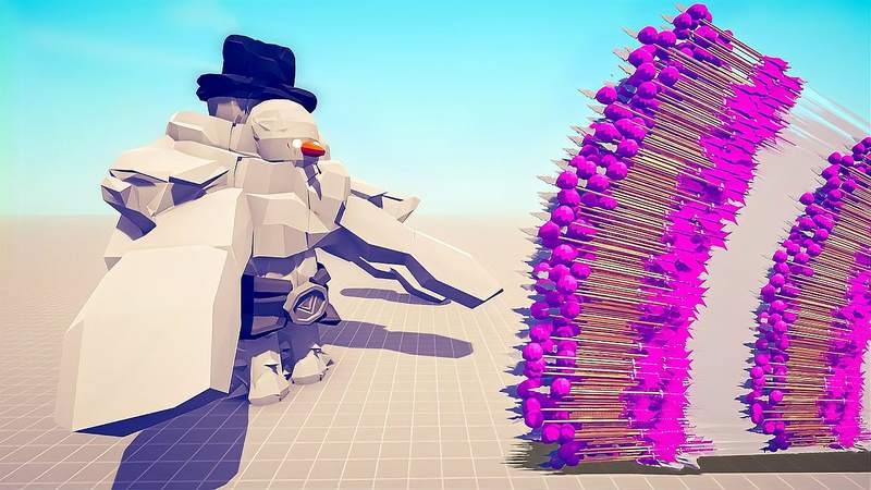 全面战争模拟器:雪傀儡之神VS所有「神之兵种」