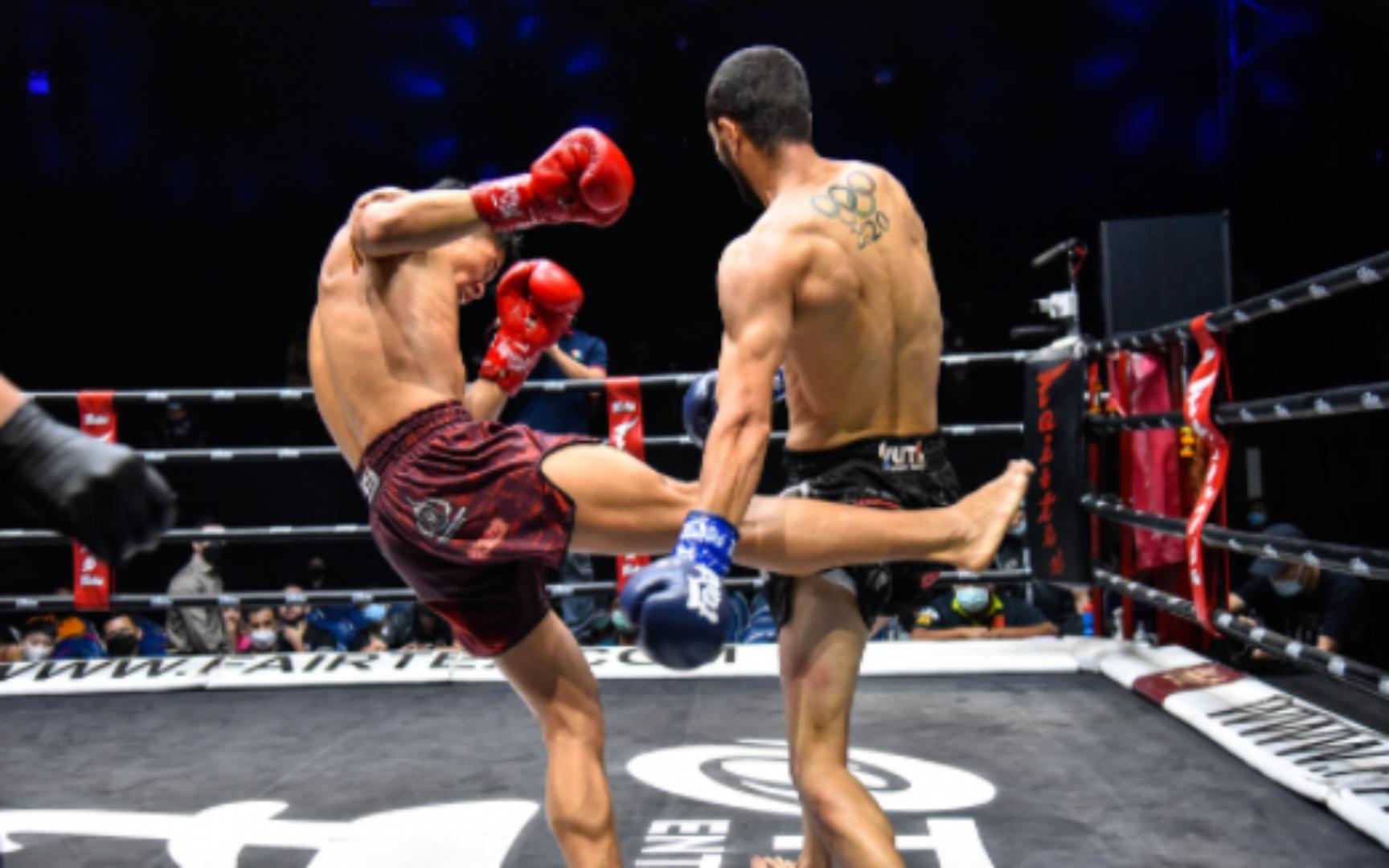 极限泰拳60公斤级泰国选手帕德楚克vs伊朗选手阿里·加塞马巴迪