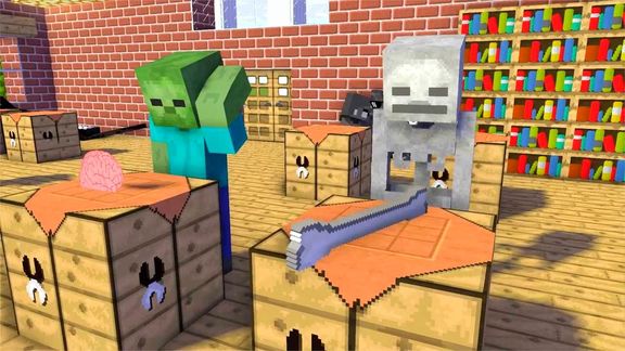 我的世界动画怪物学院悲伤的故事