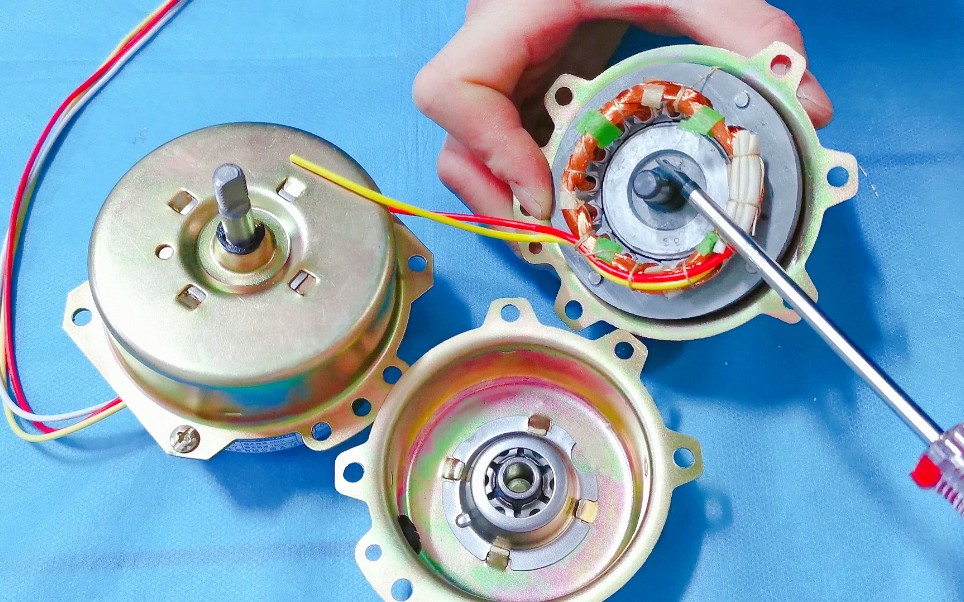洗衣机电机不好用,卖废铁太不划算,教你2招,修好了跟新的一样