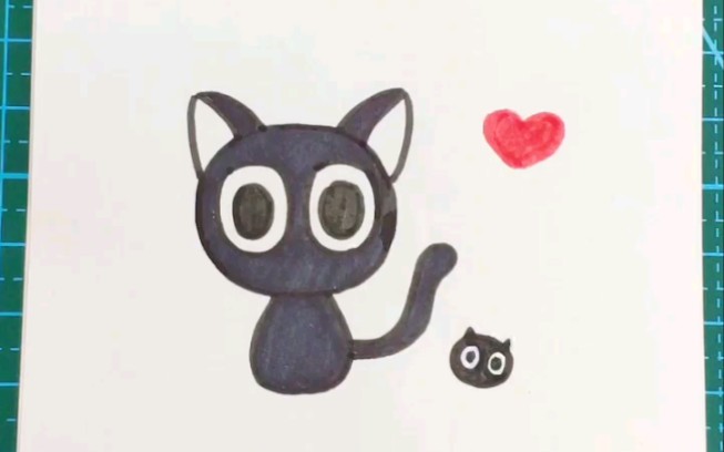 【简笔画】罗小黑!