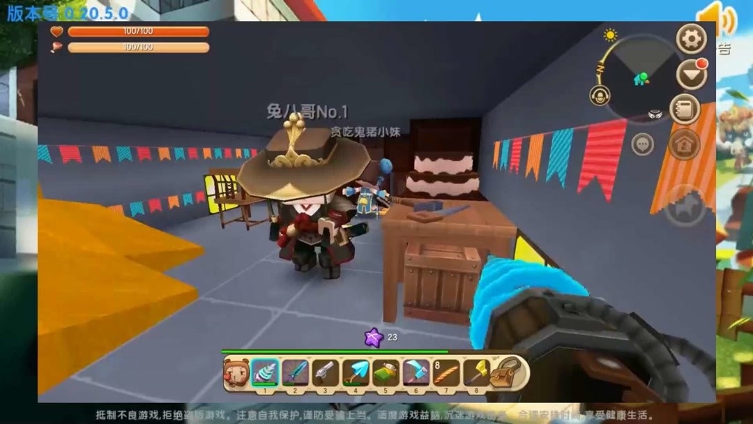 小宇迷你世界:高级生存,我做的陷阱很厉害,可以瞬间秒掉野