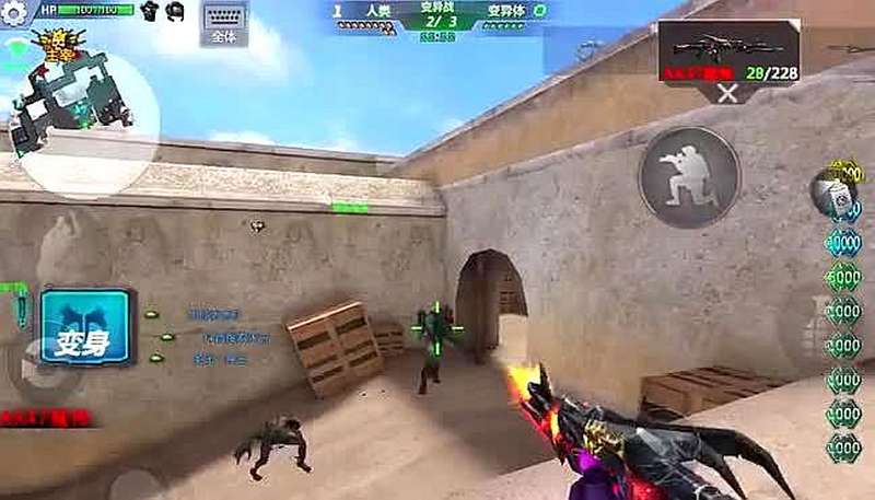 生死狙击:简单的一波身法秀憨憨,这魔神用着真心不错