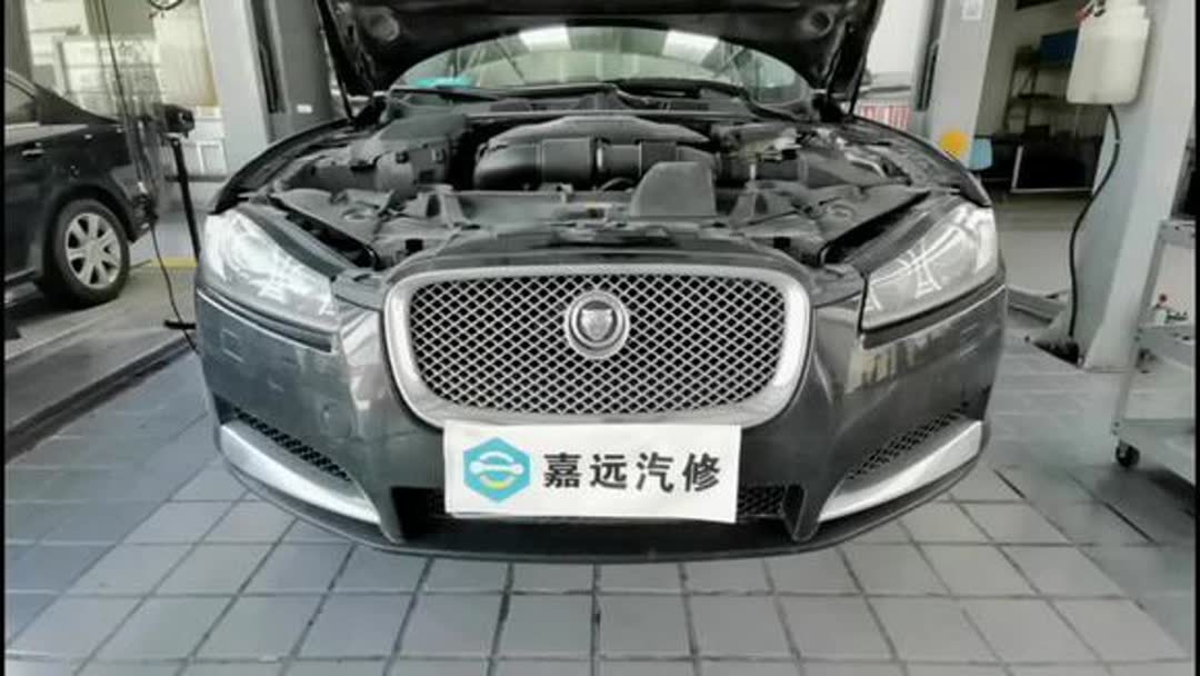 捷豹XF更换左前减震#汽车维修 #气动避震 #捷豹