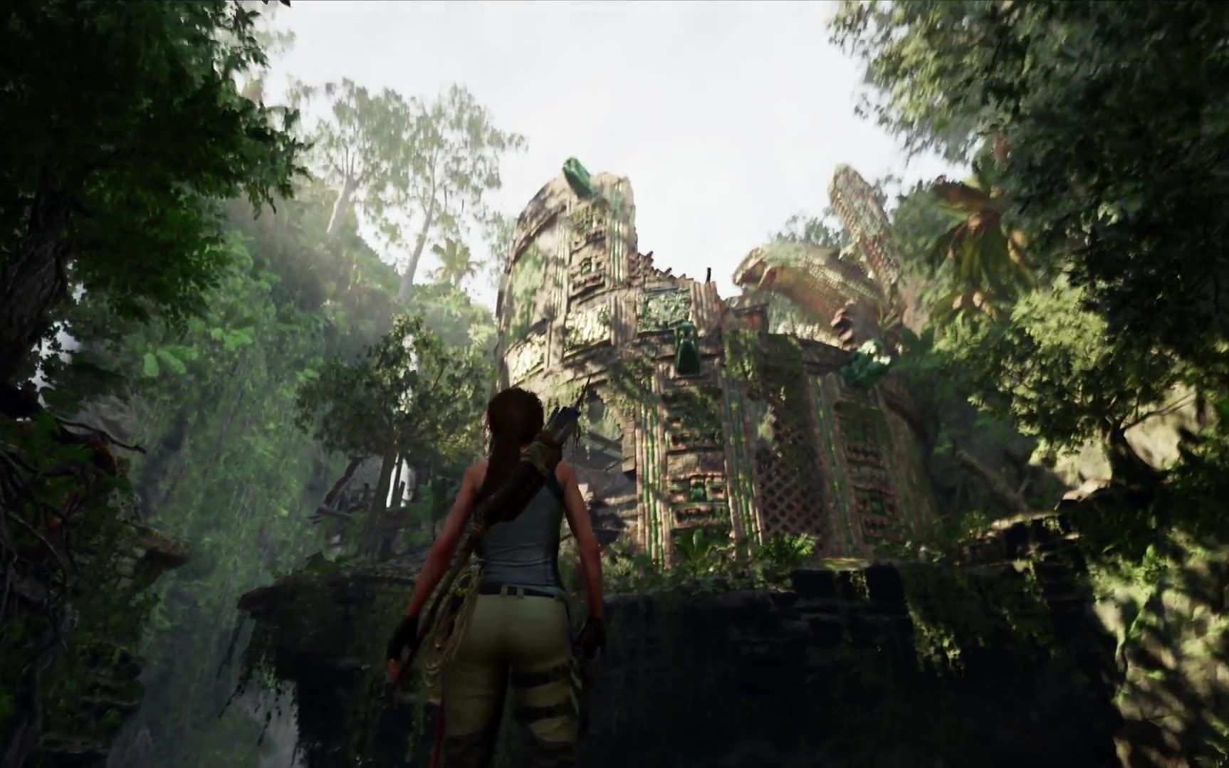 别光盯着屁股了,《古墓丽影:暗影》顶级画质风光预告片‘惊奇世界’