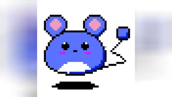 17秒教你画一直小老鼠简笔画