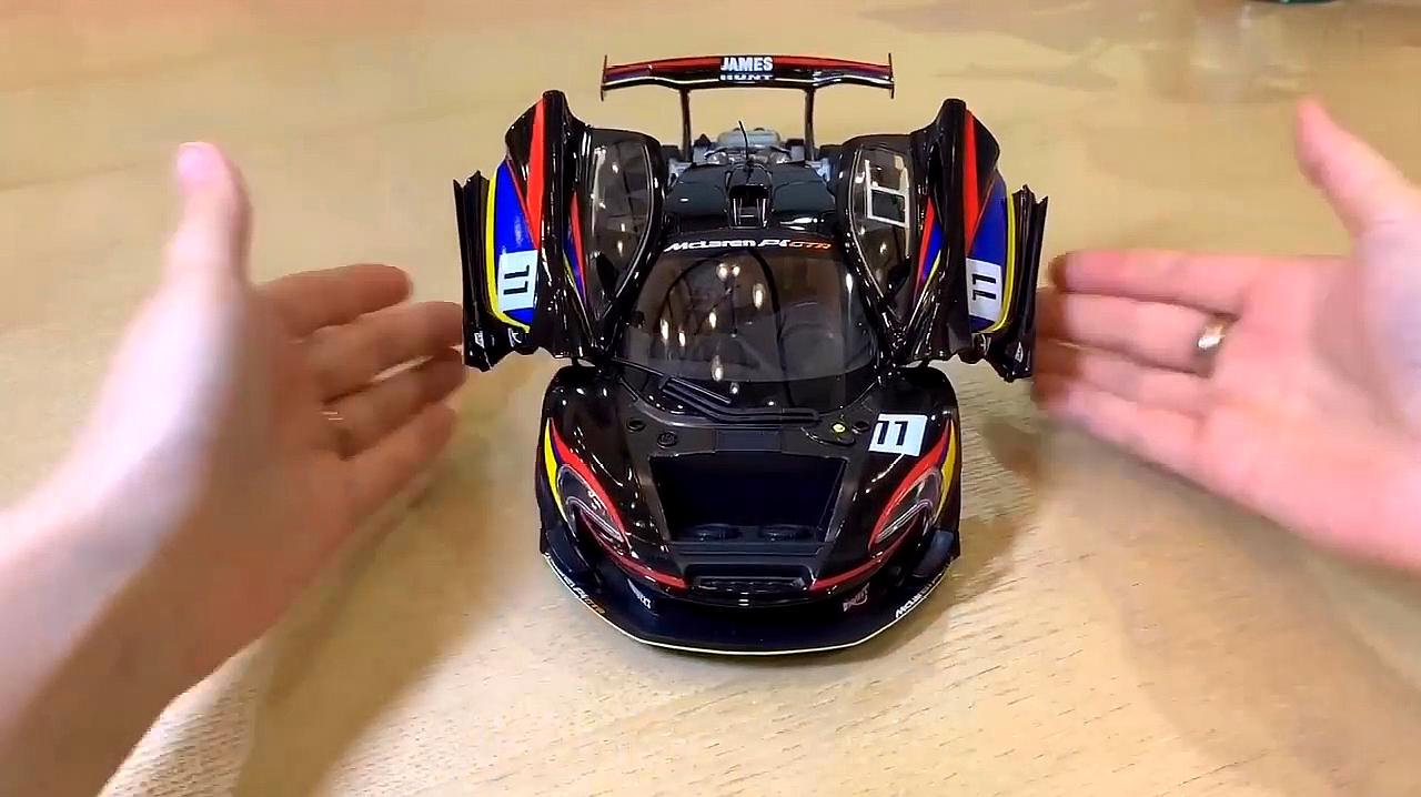 迈凯伦 P1汽车模型开箱,有趣的小玩具还原程度相当高呐!