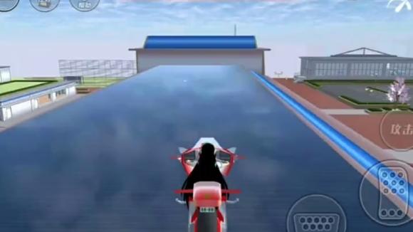 樱花校园模拟器:在天台上开车禁止盗取视频。