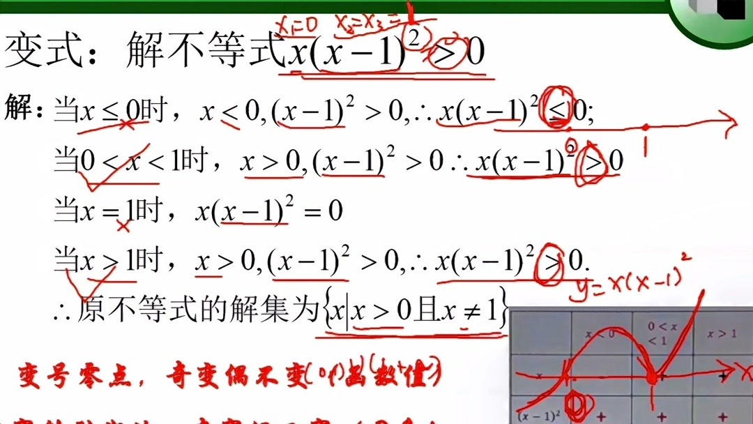 《3.2一元二次不等式及其解法》(第2课时)