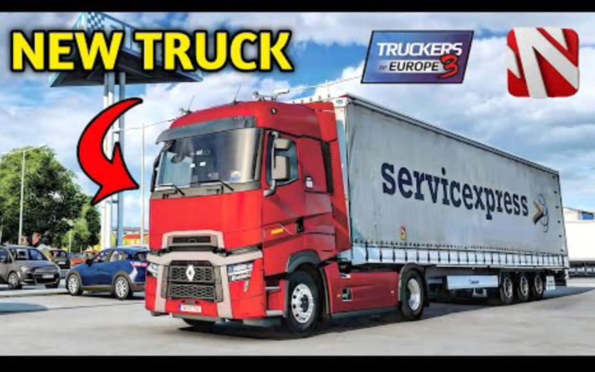 ...60fps]转载:雷诺卡车的第一张预览照片-欧洲卡车司机3|美国卡车模拟...