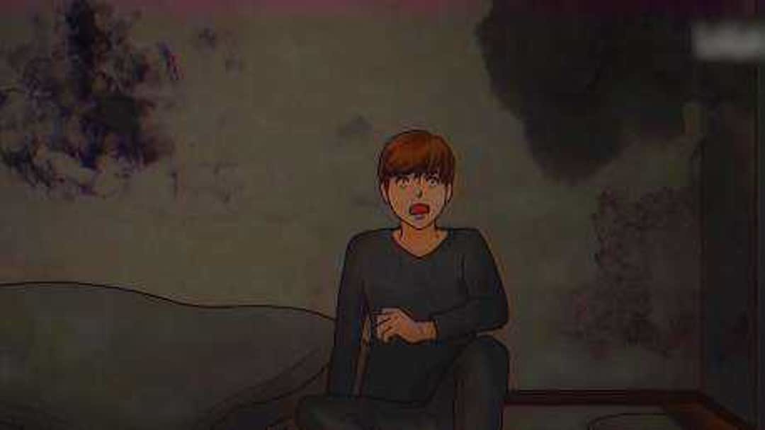 动画:男子搬家后怪事不断,楼上总渗出奇怪液体,太诡异了!