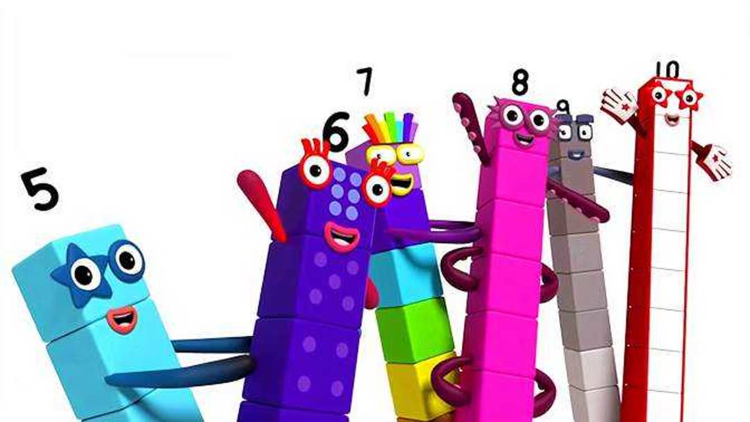 数字方块动画:用智慧去发现数字的可爱与趣味,小朋友行动起来吧