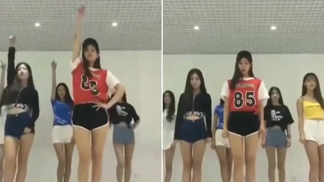 c哩c哩舞蹈教学慢动作 女生现代舞