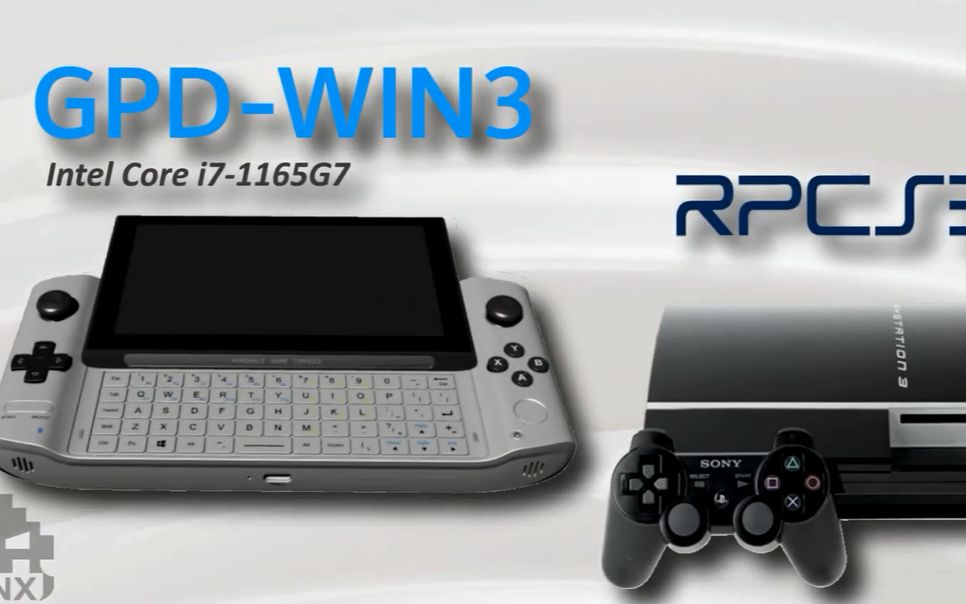 GPD WIN3 测试 17款 PS3游戏,RPCS3 模拟器