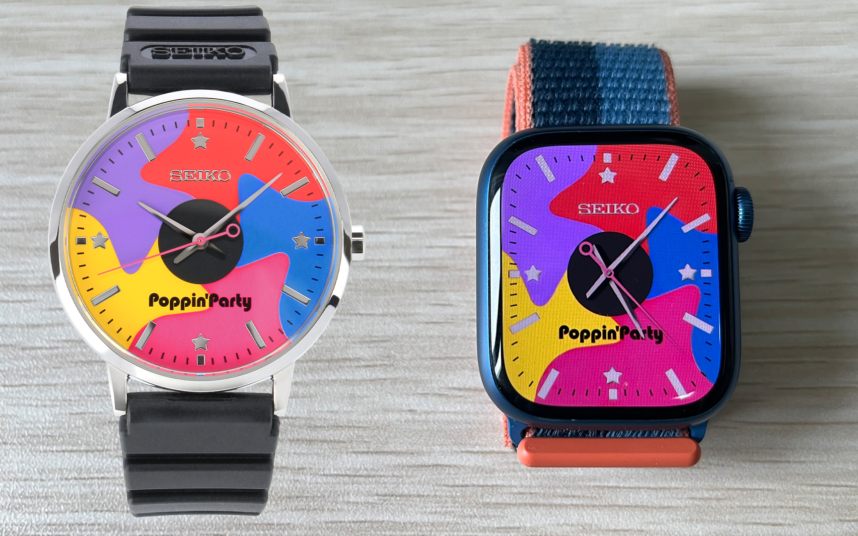 自制Popipa×精工联动手表同款Apple Watch表盘