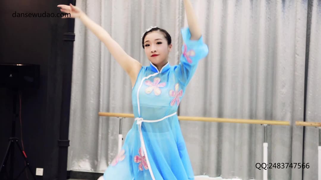 中国舞导师个人展示 民族舞表演视频 中国舞教学视频