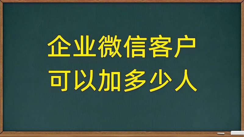 企业微信操作技巧,如何查看可以添加多少个外部客户