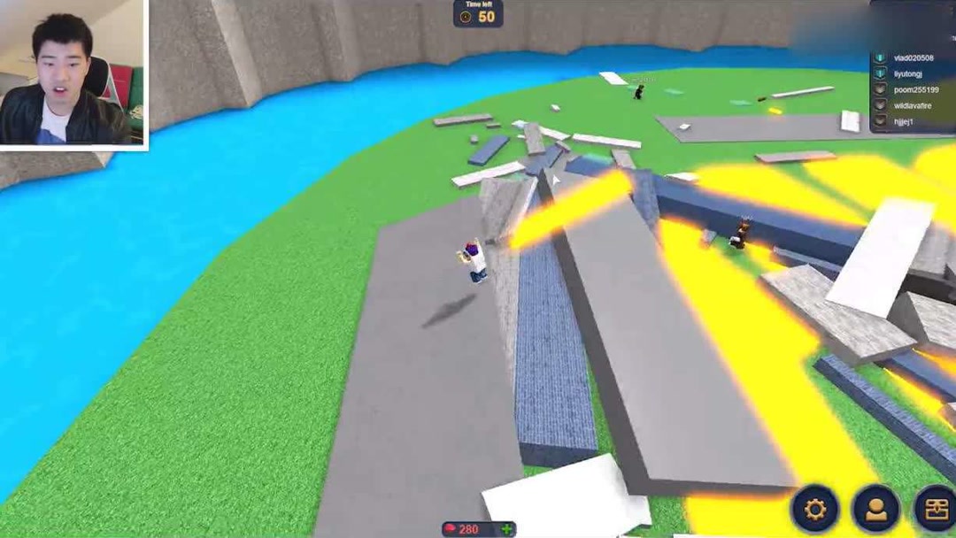 Roblox自然模拟器 搞笑躲避危险