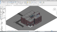 REVIT建模入门教学楼实例教程01