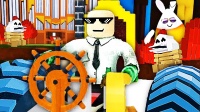 吊德斯解说 2020 第111集 Roblox模拟造船 我开着大脚压路车冲进彩蛋...