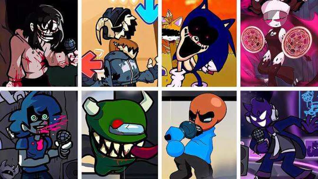 「周五夜放克」Too Slow模组,各个角色歌唱集合