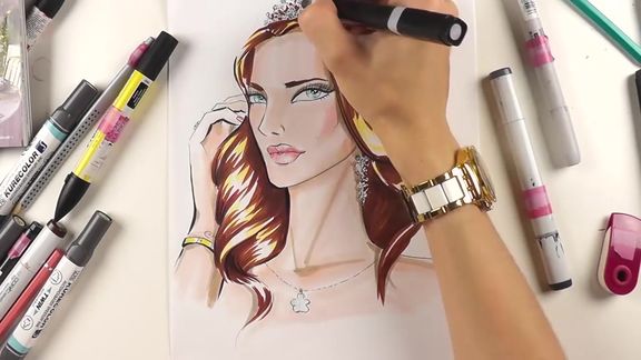 服装设计师现场教学,论美女是怎样炼成的!