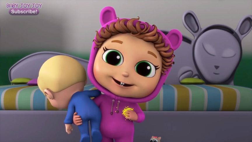 启蒙益智动画,小妈妈早上带着小宝宝起床唱儿歌学数字!