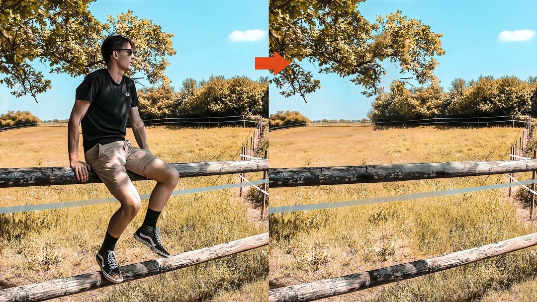 灵活运用PS各种修图工具,快速消除照片中的人或物