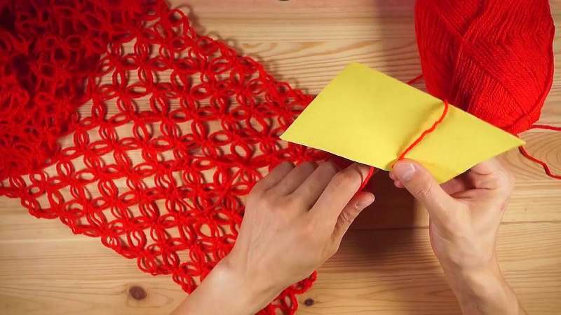 钩针编织清新典雅的围巾,手法简单,在家就可以试一试